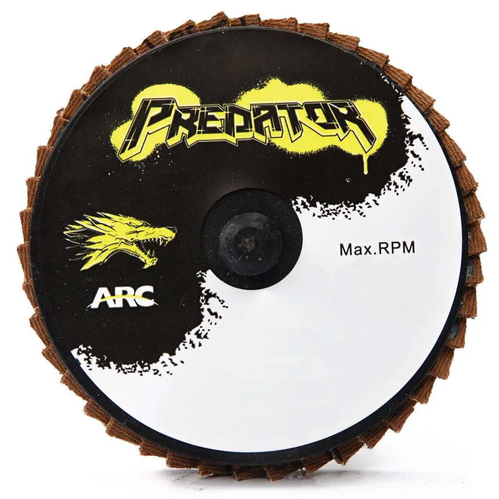 3" Ceramic Blend (60g) - PREDATOR™ Type R Nylon Abrasive Mini Flap Disc ...
