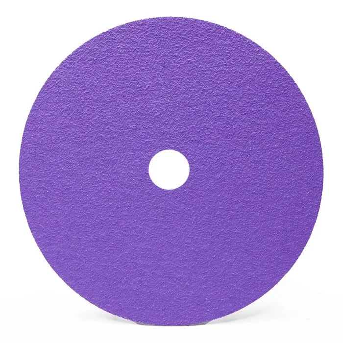 7" x 7/8" Ceramic (80g) - BLITZ Resin Fiber Abrasive Disc - Abrasive ...