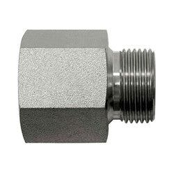 1 Female National Pipe Thread x 3/4 Male British Standard Pipe Parallel ...