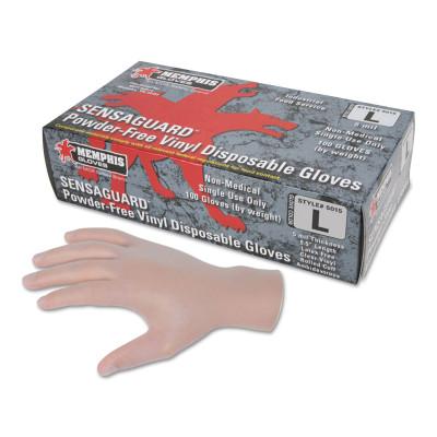 MCR Safety SENSAGUARD™ Powder-Free Vinyl Disposable Gloves